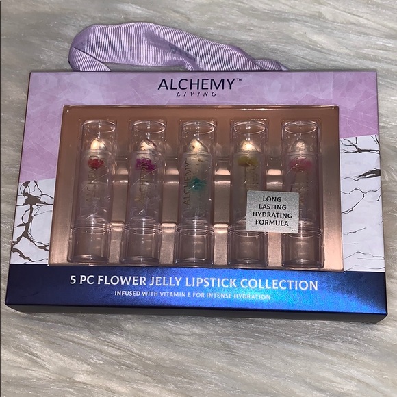 Makeup | Alchemy Living 5 Pc Jelly Lipstick Collection | Poshmark